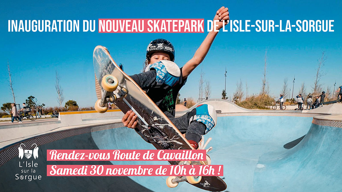 Inauguration du nouveau skate park